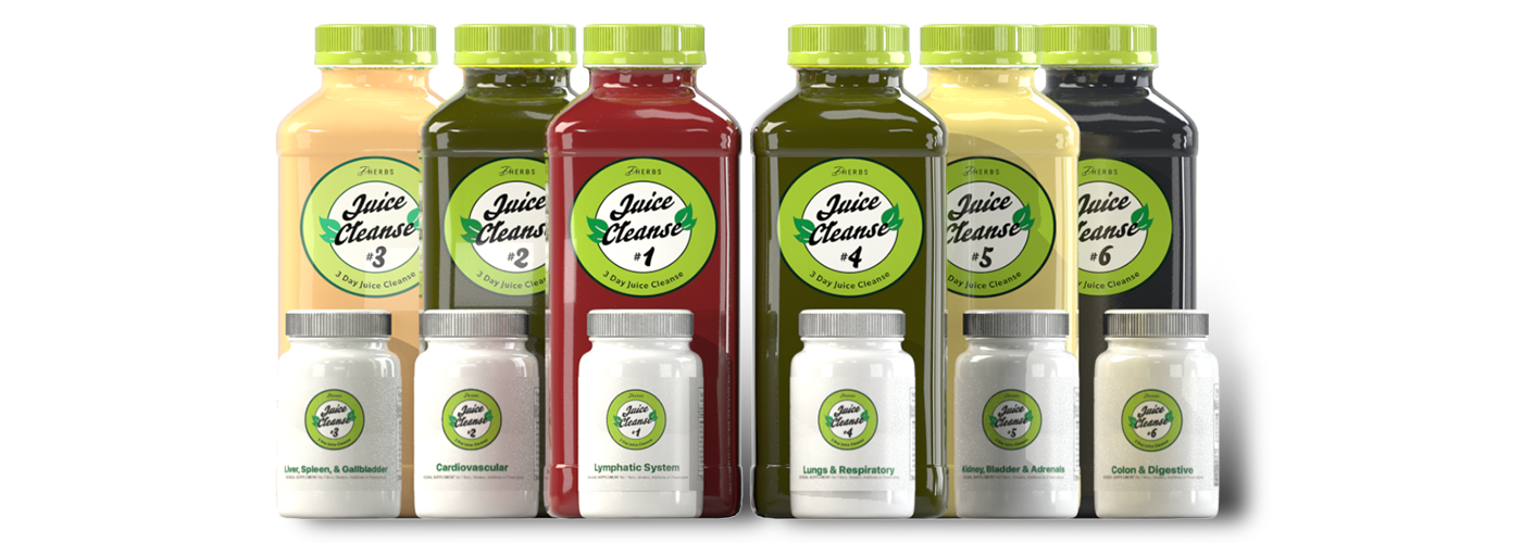 Dherbs 3-Day Juice Cleanse - The 3 Day Juice Detox Program (Juice ...