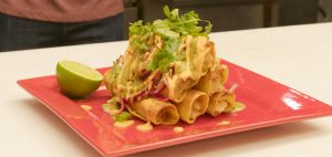 Crispy Potato Taquitos - Dherbs.com - Recipes