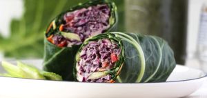 Raw Collard Spring Rolls - Dherbs - The Best All Natural Herbal ...